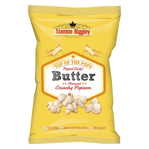 Stanton Biggley Butter Flavoured Crunchy Popcorn 90g | PnP