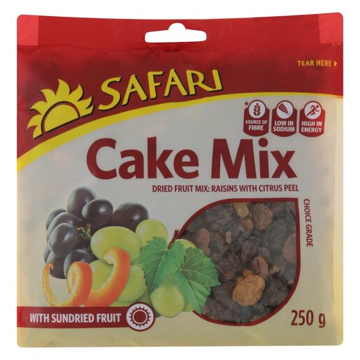 Safari Cake Mix Choice 250g | PnP