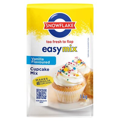 Snowflake Easy Mix Vanilla Flavoured Cupcake Mix 1kg | Smart Price ...