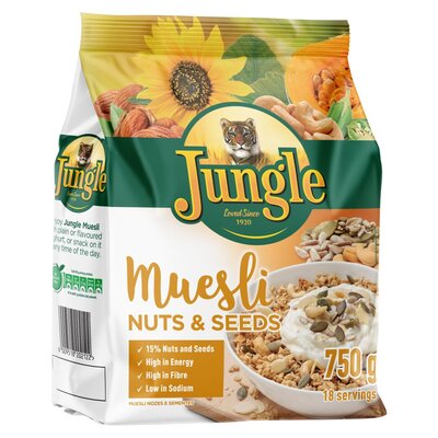 Jungle Muesli Nuts & Seeds 750g | Smart Price Specials | PnP Home