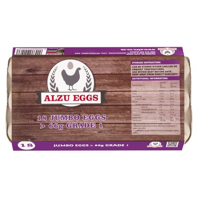 Alzu Eggs Jumbo 18 Pack | PnP