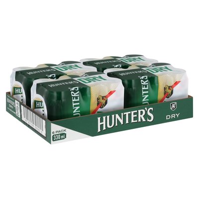 Hunters Dry Can 24 x 330ml | PnP