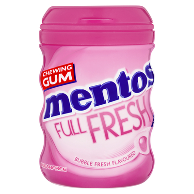 Mentos Full Fresh Bubble Fresh Flavoured Chewing Gum 10 Pack | PnP