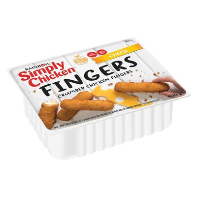 Rainbow Simply Chicken Frozen Finger Cheese 400g | Smart Price Specials ...