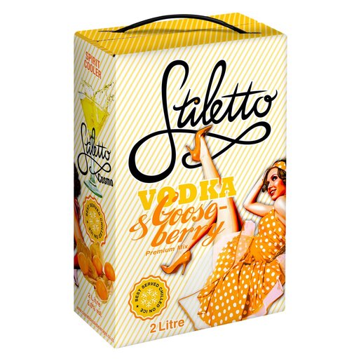 Stiletto Vodka & Gooseberry 2L | PnP