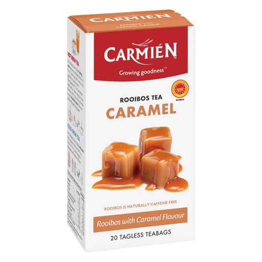 Carmien Caramel Rooibos Tea 20 Pack 50g | PnP