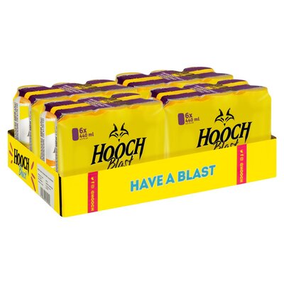 Hooch Blast Passion Fruit Spritzer Can 24 x 440ml | PnP