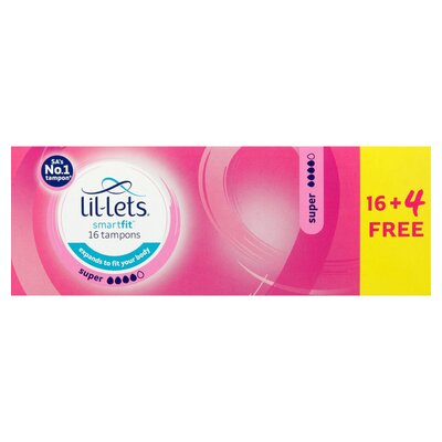 Lil-lets Tampon Non-applicator Med-heavy | PnP