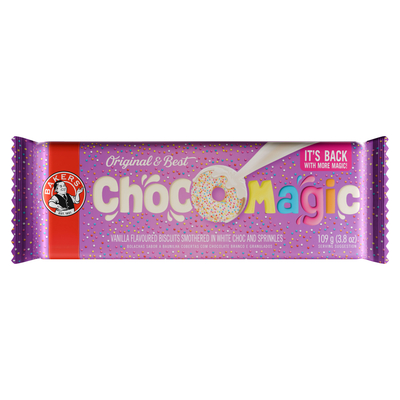 Bakers Choc O Magic White Chocolate Vanilla Flavoured Biscuits 109g | PnP