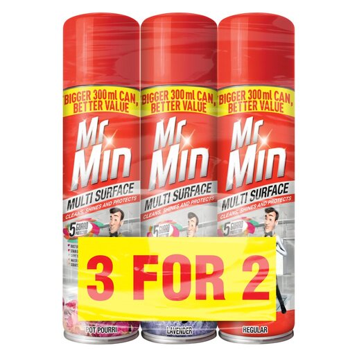 Mr Min Multi-Surface Polish 3 x 300ml | Smart Price Specials | PnP Home