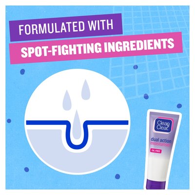 Clean & Clear Dual Action Moist 100ml | PnP