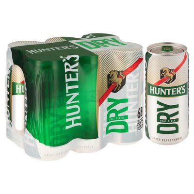 Hunters Dry Can 6 x 300ml | PnP