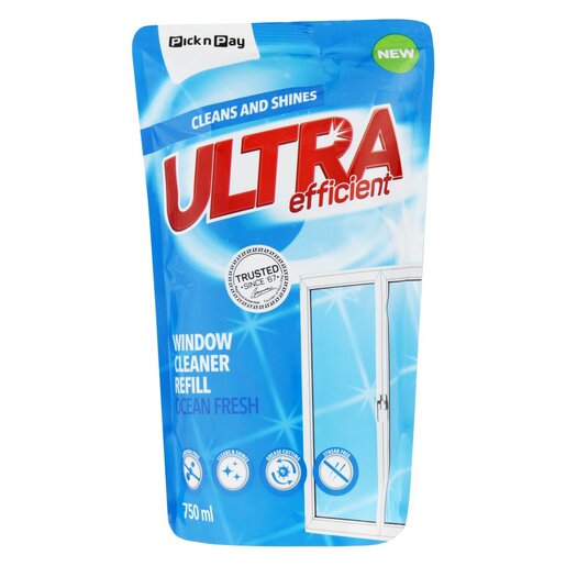 PnP Ultra Window Clean Ocean Fresh Refill 750ml | PnP
