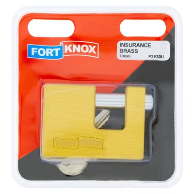 Fort Knox Insurance Brass Padlock 70mm | Smart Price Specials | PnP Home