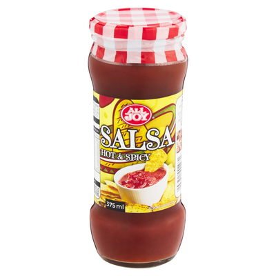 All Joy Hot & Spicy Salsa 375ml | PnP