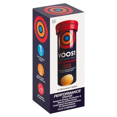 Voost Vitamin B Performance Orange Fizzy 10 Effervescent Tablets | PnP