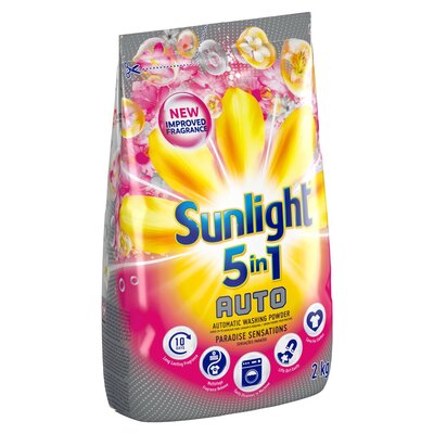Sunlight Paradise Sensations 5in1 Automatic Washing Powder 2kg | Smart ...