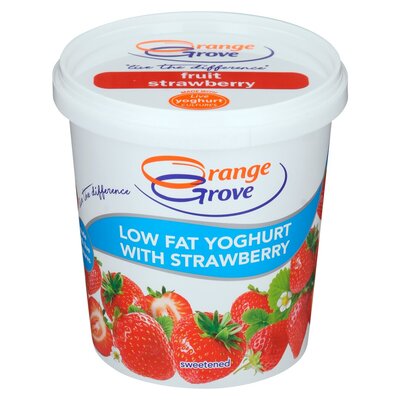 Orange Grove Low Fat Strawberry Yoghurt 1L | PnP