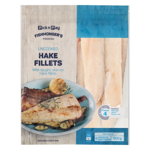 PnP Fishmonger's Hake Fillets 500g | Smart Price Specials | PnP Home