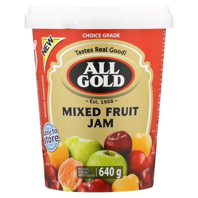 All Gold Mixed Fruit Jam Smooth 640g | PnP
