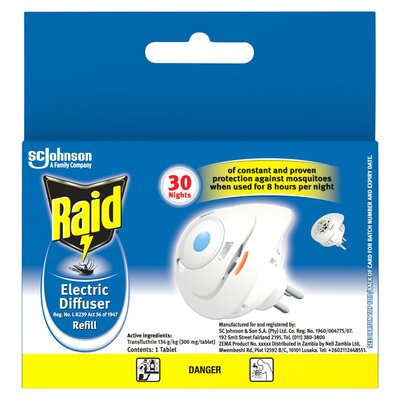 Raid Electrical Diffuser 30 Nights Refill | PnP