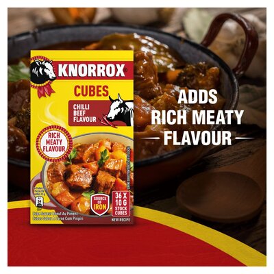 Knorrox Chilli Beef Stock Cubes 360g | PnP