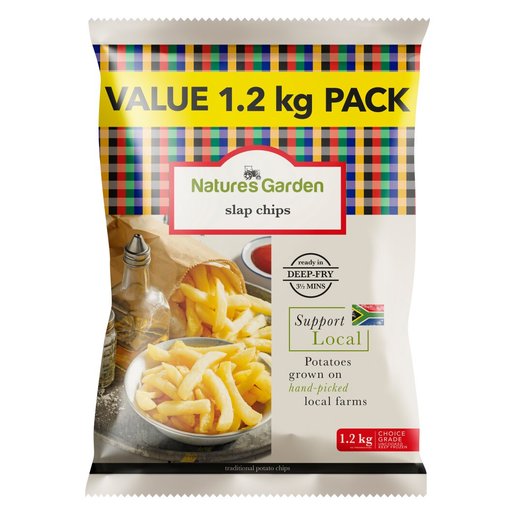 Natures Garden Slap Chips 1.2kg | PnP