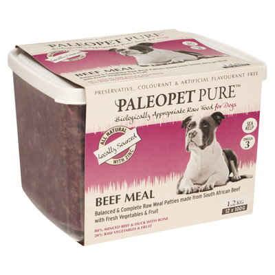 Paleopet Pure Beef Meal For Dogs 1.2kg | PnP