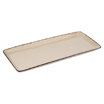 O2 Stoneware Glazed Oblong Plate 35 x 15cm | PnP