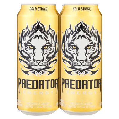 Predator Gold Strike Energy Drink 4 x 500ml | PnP