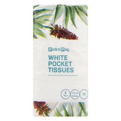 PnP 3Ply White Pocket Tissues | PnP
