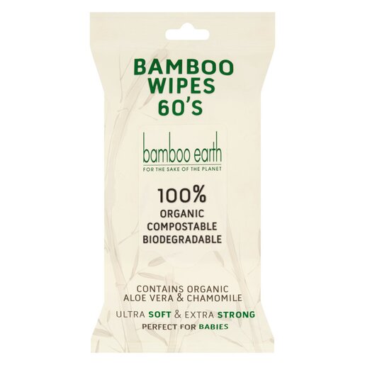Bamboo Baby Wipes 60 Pack | PnP