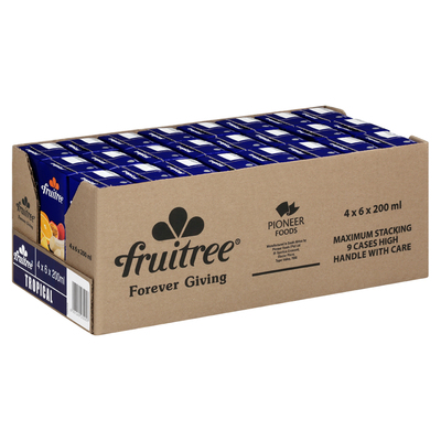 Fruitree 40% Fruit Nectar Blend Tropical 200ml x 24 | Smart Price ...