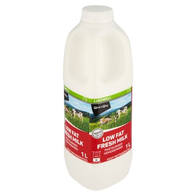 PnP Live Well Low Fat Fresh Milk 1L | PnP