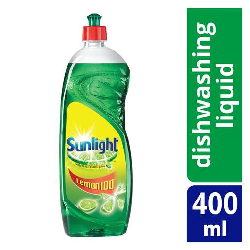Sunlight Regular Degreasing Dishwashing Liquid Detergent 400ml x 36 | PnP