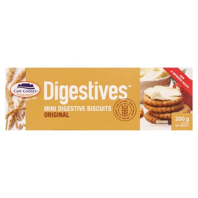 Cape Cookies Original Mini Digestive Biscuits 200g | PnP