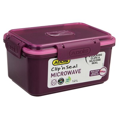 ADDIS Microwave Clip & Seal 1.2L | PnP