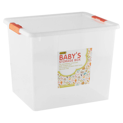 Addis Clearly Neat Baby Storage Box 70l | PnP
