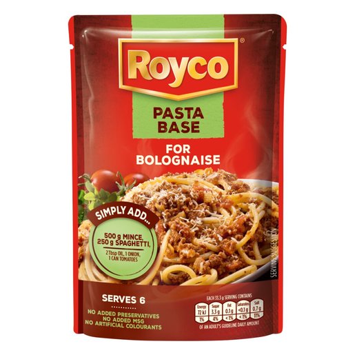 Royco Pasta Base Bolognaise Sauce 200g | PnP
