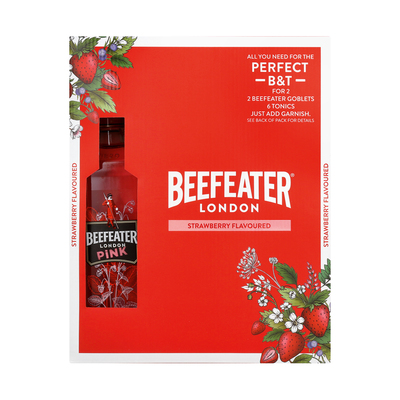 Beefeater Pink Gin 2 Goblet Gift Pack 750ml | PnP
