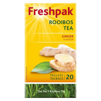 Freshpak Tea Bags Ginger 20 Pack | PnP