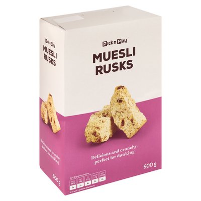 PnP Muesli Rusk 500g | PnP