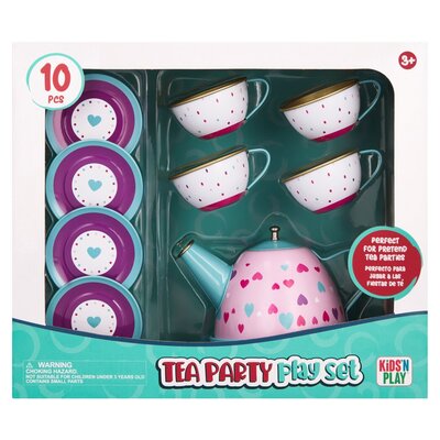 Kids 'n Play Tin Tea Set 10 Piece | Smart Price Specials | PnP Home
