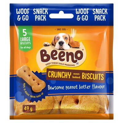 Beeno Medium Dog Peanut Butter Biscuits Value Pack 1.6kg | PnP