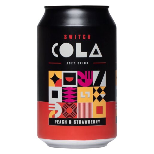 Switch Cola Peach & Strawberry 330ml | PnP