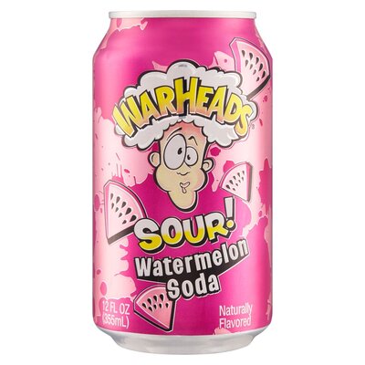 Warheads Sour Blue Raspberry Soda 355ml | PnP
