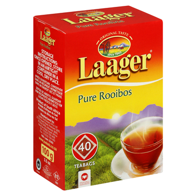 Laager Tagless Rooibos Teabags 40 Pack | PnP