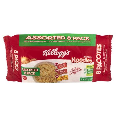 Kellogg's Assorted Instant Noodles 8 Pack | PnP