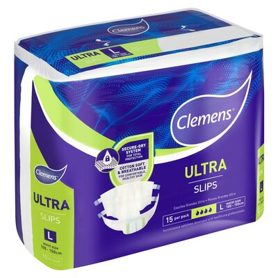 Clemens Adult Nappy Large Ultra 15 | PnP