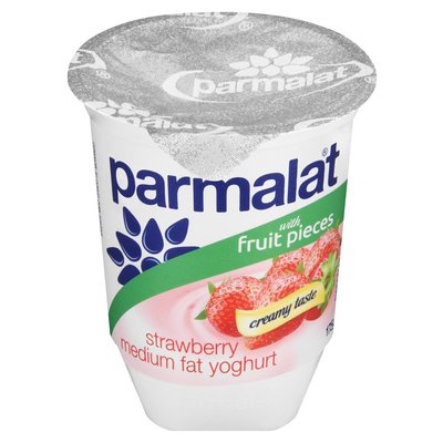 Parmalat Low Fat Strawberry Fruit Yoghurt 175g | Smart Price Specials ...